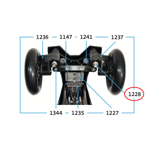 Micro Maxi Axle 44mm - 1228 - Skater HQ