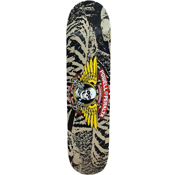 Powell Peralta Winged Ripper Deck Khaki/Black 8" x 31.45" - Skater HQ