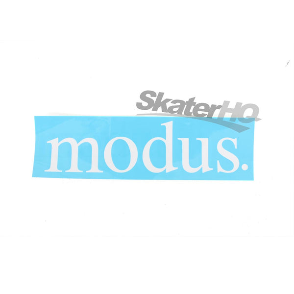 Modus Logo Ramp Sticker M - Blue - Skater HQ