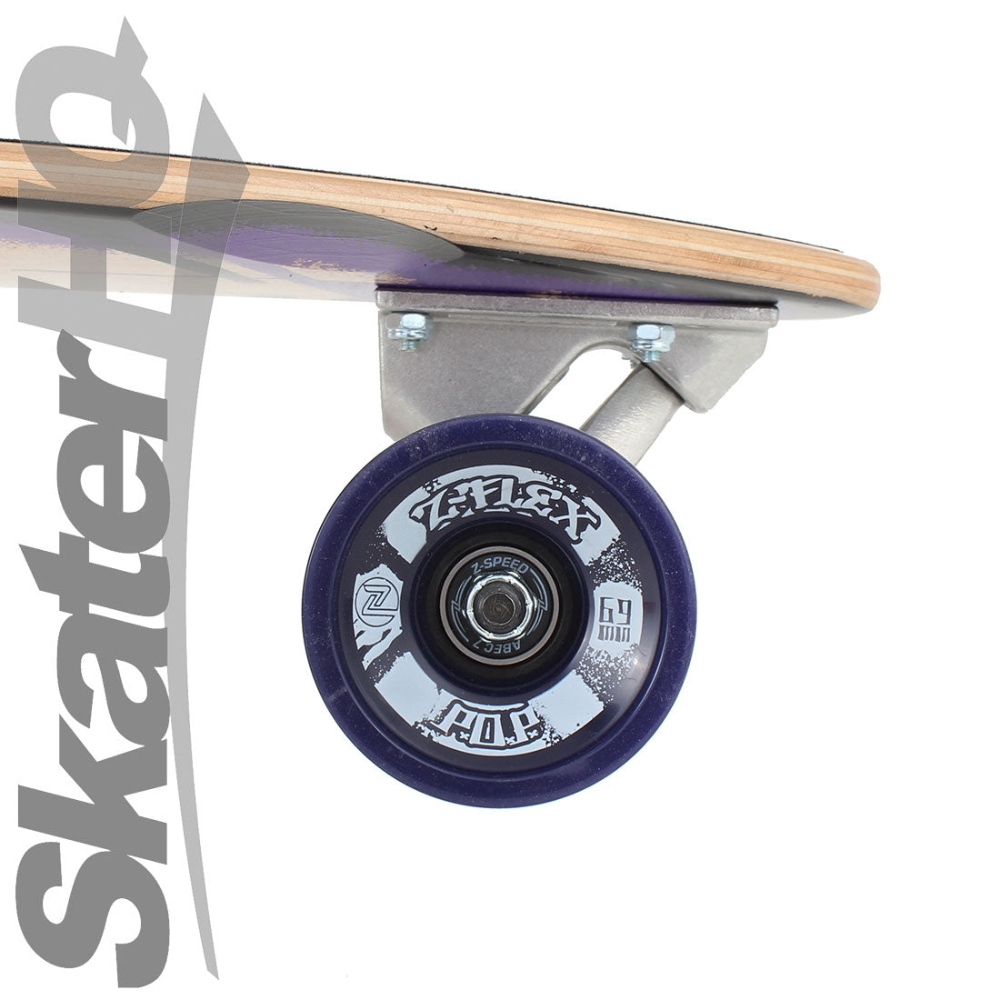 Z-Flex POP 39.5 Roundtail Complete - Purple Fade - Skater HQ