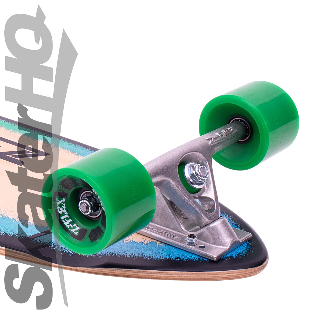 Z-Flex POP 9.5x39.5 Roundtail Complete - Blue Fade - Skater HQ