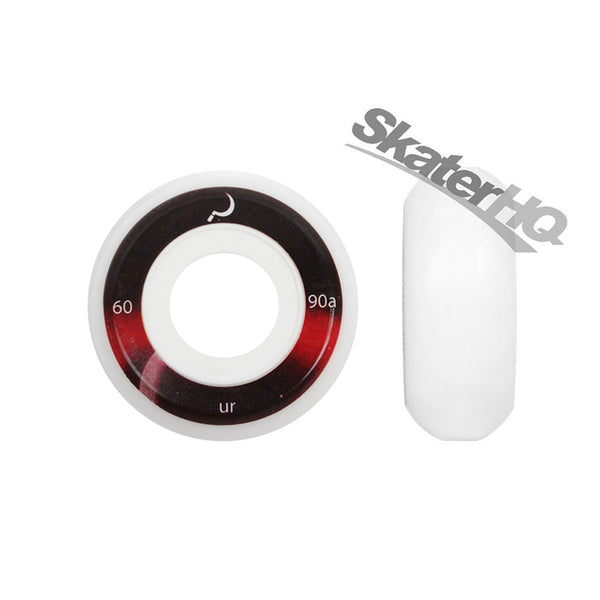 Ground Control UR Scorched 60mm 90a 4pk - White - Skater HQ
